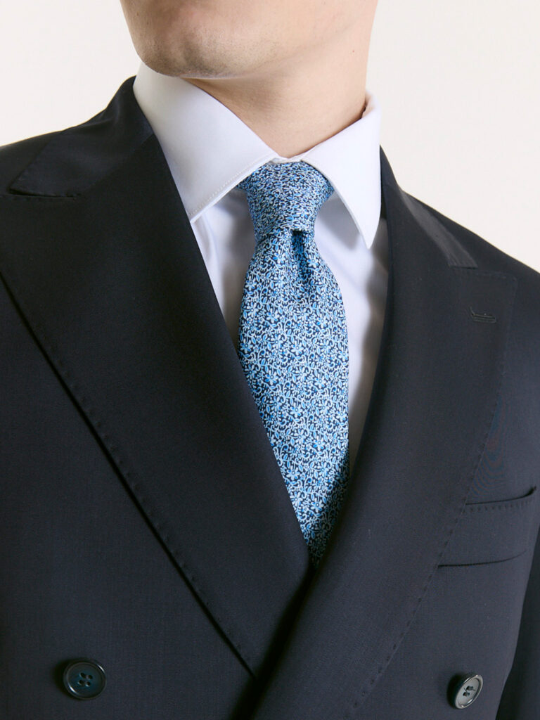 CORBATA ITALIANA FANTASÍA SEDA NATURAL | ROCHAS