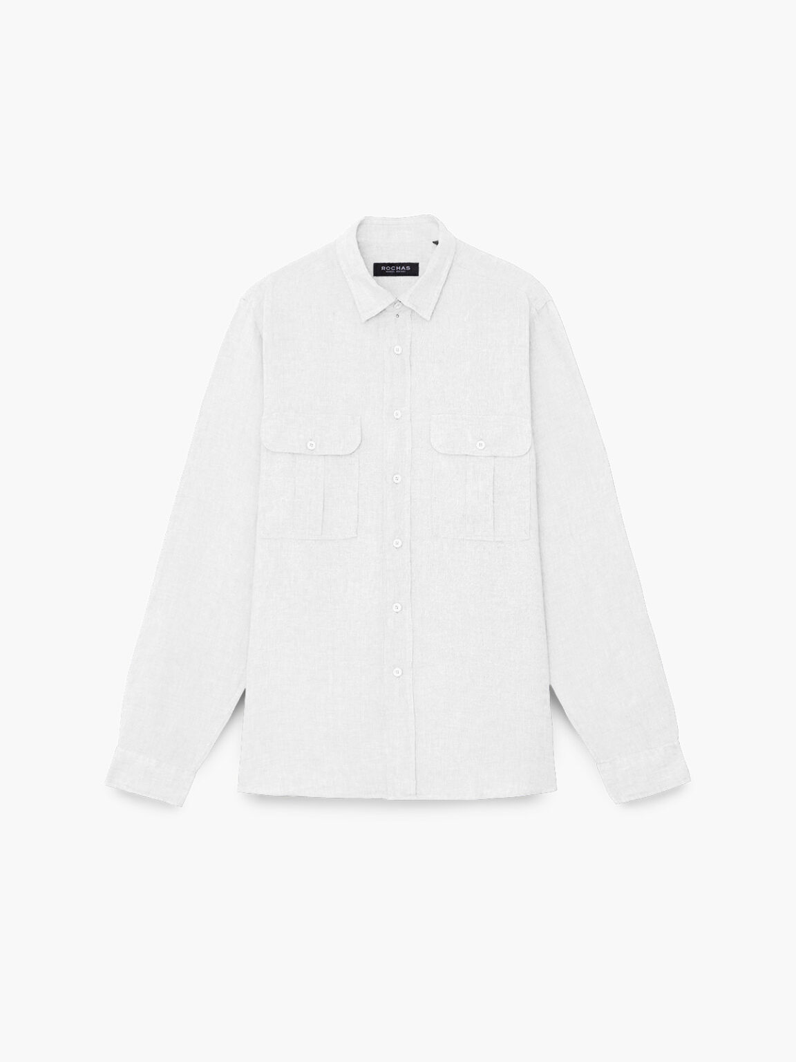 CAMISA LINO DOBLE BOLSILLO | ROCHAS